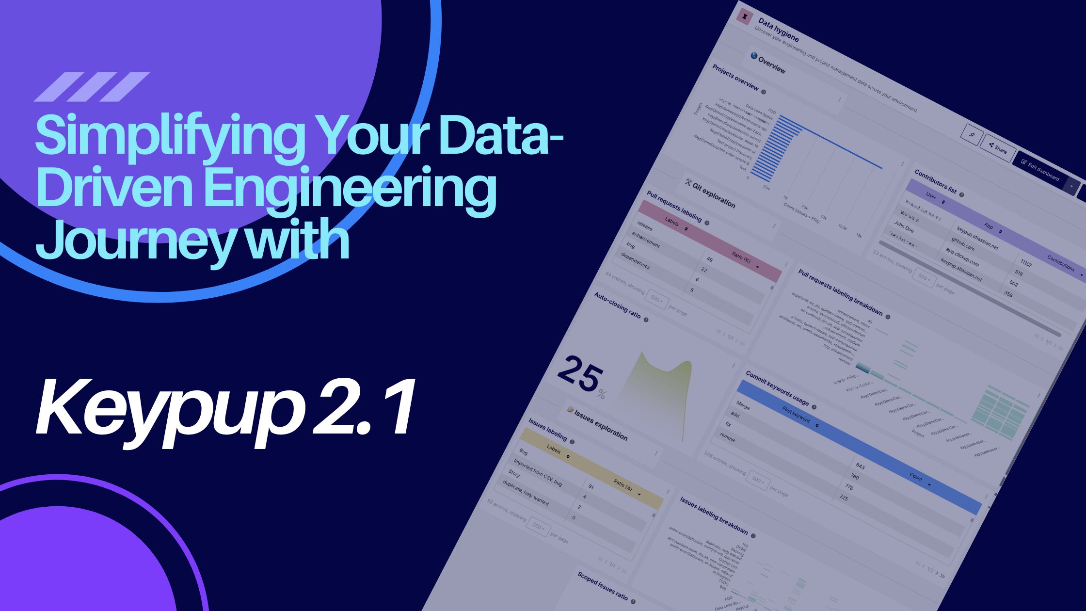 Simplify Your Data-Driven Engineering | Keypup 2.1